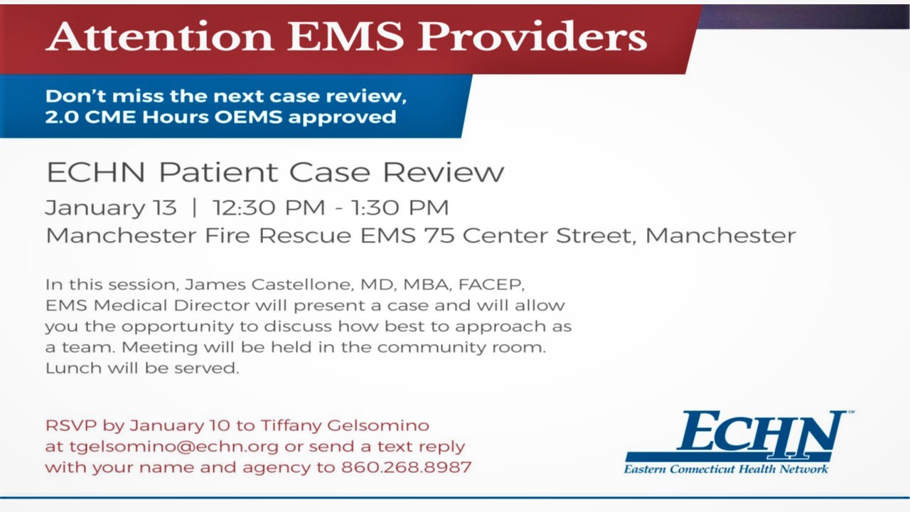 Upcoming ECHN Case Review! | ASM-AETNA Blog